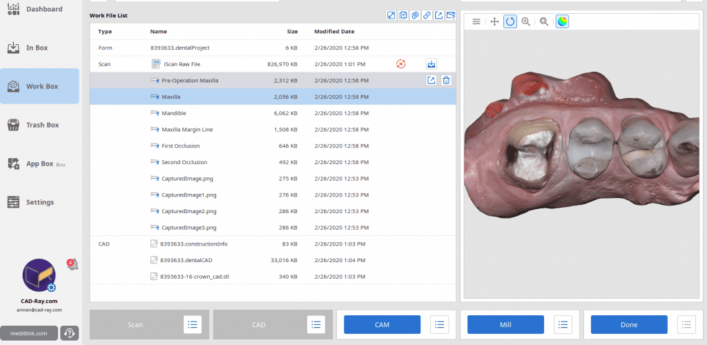 Same Visit Workflow With Meditlink | CAD-Ray.com